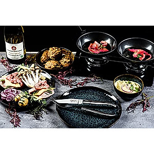 Laguiole Style de Vie Steak Knives, Luxury Line, 6 pieces, Fully Stainless Steel, in giftbox
