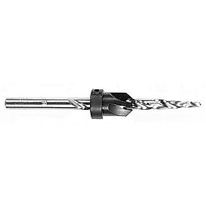 Fuller C9T Four Flute Combination Countersink with 3/16-Inch Taper Drill Bit