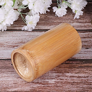 UPKOCH Wooden Bamboo Kitchen Utensil Holder Kitchen Utensil Storage Organizer Caddy For Chopsticks Forks Spoons Knives Tableware