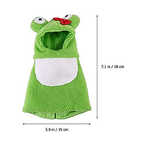 Thermal Hoodie Pet Birds Parrot Clothes Dressing Costume Hoodie for Party Pet Shows Cosplay Warm Supplies