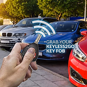 Keyless2Go Replacement for New Keyless Entry Remote Car Key for Vehicles That Use GQ4-29T with 4D67 Chip