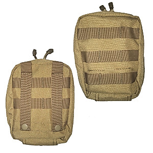 Condor Outdoor Tactical EMT First Aid Pouch, MOLLE Compatible- Coyote Tan