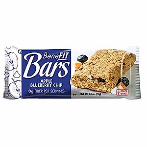 Readi Bake Benefit Apple Blueberry Chip Bar, 2.5 Ounce -- 48 per case.