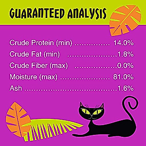 Tiki Cat Luau Shredded Meat, Wild Salmon Recipe in Salmon Consumme, Grain-Free Balanced Nutrition Wet Canned Cat Food, For All Life Stages, 6 oz. Cans (Pack of 8)