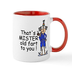 CafePress Mr. Old Fart Mug Ceramic Coffee Mug, Tea Cup 11 oz