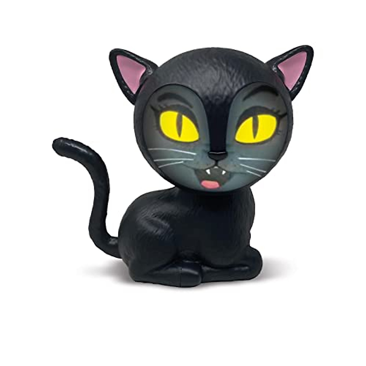 ANIMAT3D Eek The Cat Talking Animated Black Cat with Built in Projector & Speaker Plug'n Play