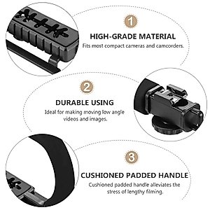 Hemobllo 1pc U-Shaped Dv Portable C-Frame Gimbal Stabilizer for Camera Handheld Gimbal Stabilizer Camera Stabilizer Camera Camcorder Stabilizer Non-Slip Sponge Sports Camera Stand