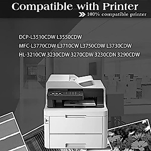 2-Pack DR223CL Drum Unit Black: Replacement for Brother DR223CL DR223 DR-223 use with MFC-L3770CDW MFC-L3750CDW HL-L3230CDW HL-L3290CDW HL-L3210CW MFC-L3710CW Printer Ink