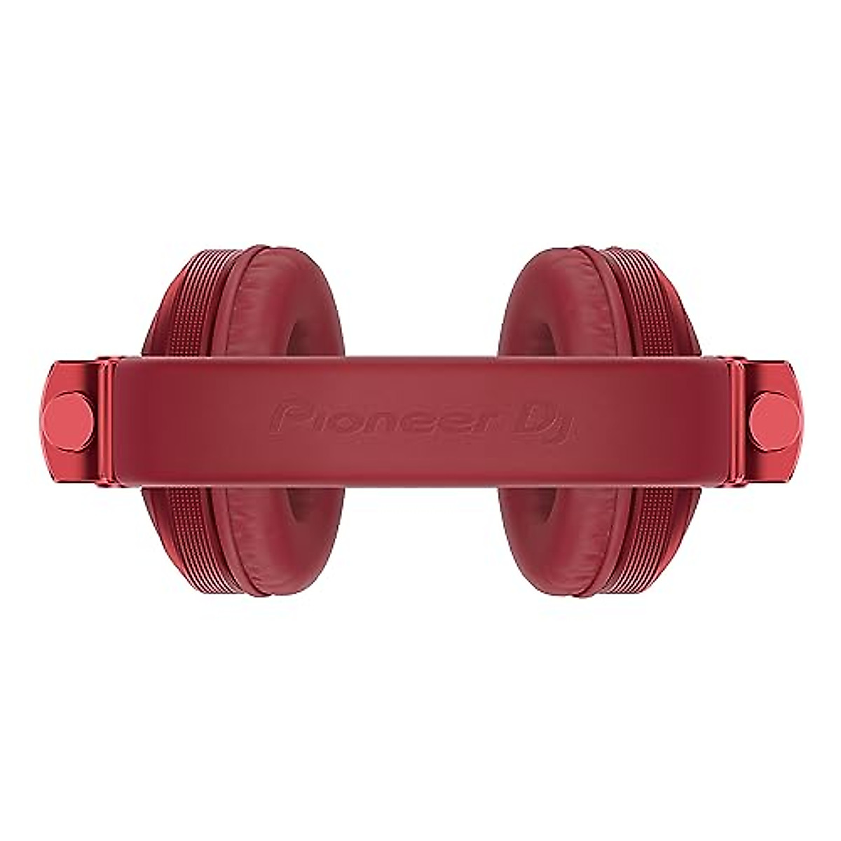 Pioneer DJ HDJ-X5BT-R - Closed-back, Bluetooth-compatible, Circumaural DJ Headphones with 40mm Drivers, 5Hz-30kHz Frequency Range, Detachable Cable, and Carry Pouch - Red