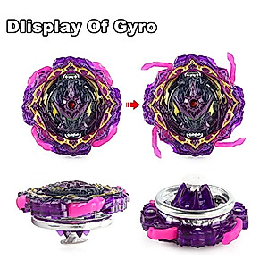 Battling Tops Burst Battle B-206 Barricade Lucifer.Il.BMb-10 Gyro Toys for Kids with B-200 Custom Bey Launcher