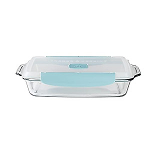 Anchor Hocking 3 Quart Bake Dish with TrueLock Locking Lid Bakeware