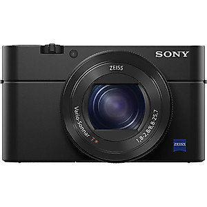 Sony Cyber-Shot DSC-RX100 IV Camera DSCRX100M4/B with Soft Bag, Additional Battery, 64GB Memory Card, Card Reader, Plus Essential Accessories