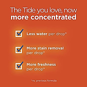 Tide Liquid Laundry Detergent, Original, 96 loads, 150 Fl Oz