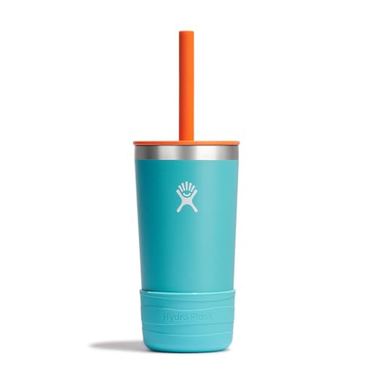 Hydro Flask Kids 12 Oz Tumbler With Straw And Boot Seaspray