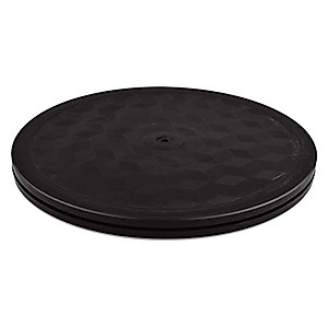 SAMYO Heavy Duty 360°Rotating Swivel Steel Ball Bearings Stand for Big Screen Tv Monitor Crafts Projects Showcase Turntable Organizer Lazy Susan -10 Inches