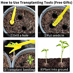 TCBWFY Auger Drill Bit for Planting 1.6x16.5inch Extended Length Garden Auger Spiral Drill Bit for Planting Bulbs Flowers Planting Auger for Drill Post Hole Digger for 3/8”Hex Drill