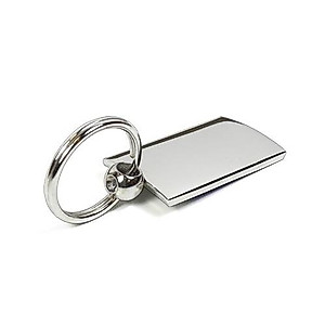 Au-TOMOTIVE GOLD Spun brushed Key Chain for Honda Accord (Blue)