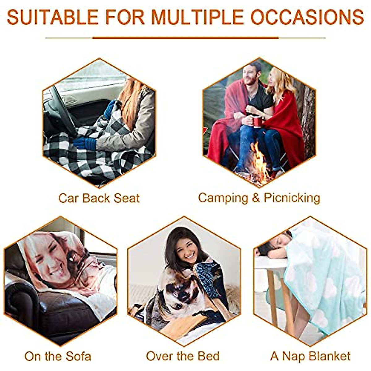 Inspirational Blanket Healing Thoughts Throw Blanket Christian Bible Verse Religious Blanket with Positive Energy, Super Soft Prayers Fleece Blanket Get Well Soon Gifts for Women & Men - 40" x 50"