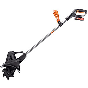 Scotts Outdoor Power Tools TC70020S 20-Volt 7.5-Inch Cordless Garden Tiller Cultivator, (2AH Battery & Fast Charger Included)
