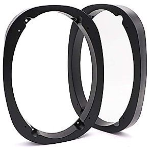 6" X 9" Universal Plastic Vehicle Car Speaker Spacer Adapter Mount Pack of 2