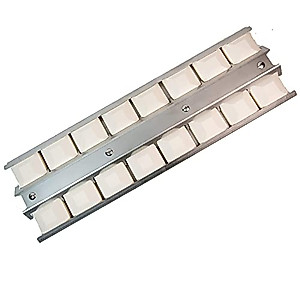 Shengyongh SS032370 (4-Pack) 18" Briquette Tray for Viking VGBQ33002RENS, VGBQ33603RESS, VGBQ53024, VGBQ53624, VGBQ54224, VGBQ55424, VGIQ542241NSS, VGIQ54224NSS