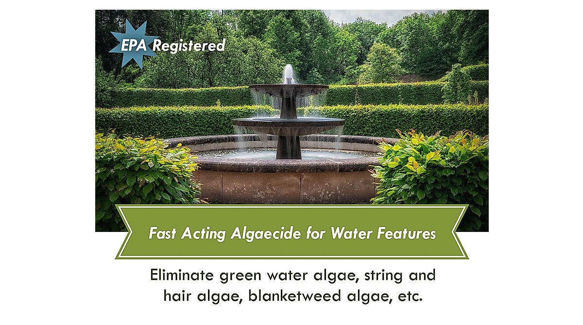Fountain Algaecide & Clarifier 64oz for Clear Ponds