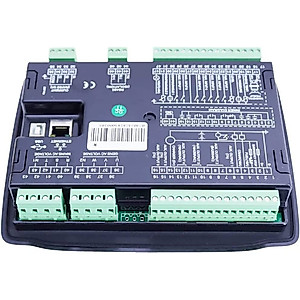 YFYIQI Engine Set Generator Controller Power Station Automation Controller with Auto Mains Failure Hard-Screen Acrylic Material for Automatic System Composed by Generator and Mains