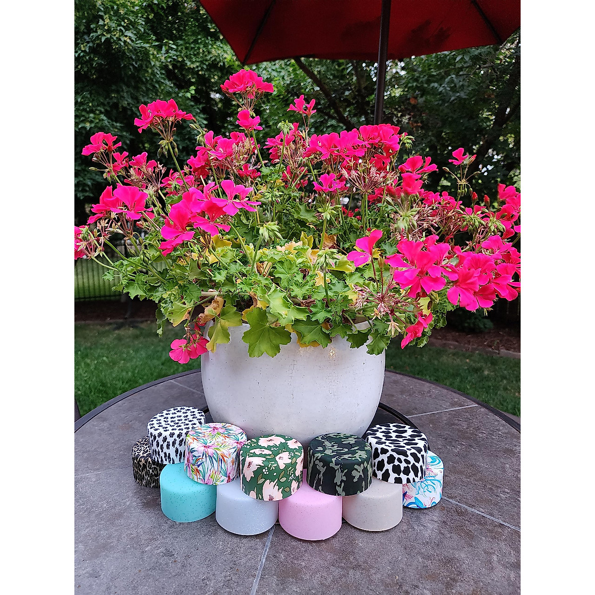 Wolf Creek Group 2 PC Silicone Boots for Stanley Tumblers | Simple Modern | Blender Bottle, Easy to Use & Clean, Ideal for Active Lifestyles (Leopard/GoldSparkle)