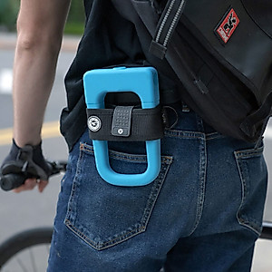 ULAC U Hold Universal Bike U Lock Holder, D Lock Holder, Lock Mount - S (125mm)