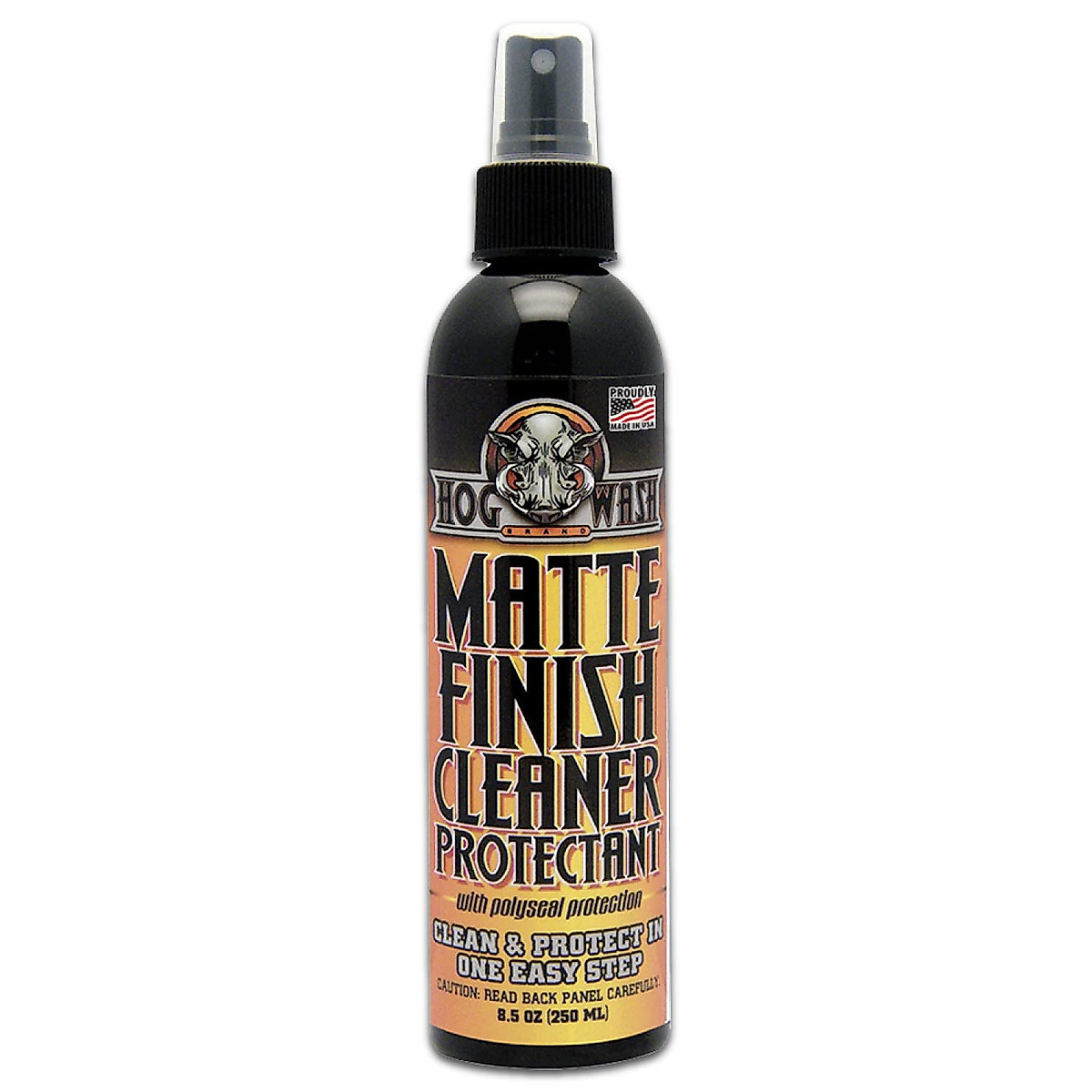 Liquid Performance Hogwash Matte Finish Cleaner and Protectant - 8.5 oz Motorcycle Bike Cleaner Spray - Also Works Great on Motorcycle Helmets - Removes Dirt and Grime