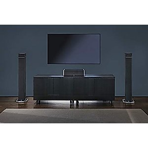Definitive Technology CS-9060 Center Channel Speaker | Built-in 8" 150-Watt Powered Subwoofer for Home Theater | High Performance | Premium Sound Quality | Single, Black, Model Number: KEBA-A