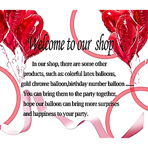 AULE Hot Pink and Baby Pink Balloons 12 inch 60 Pcs Premium Latex Magenta Confetti Balloon & 64 ft Ribbon - Fuchsia Party Decorations