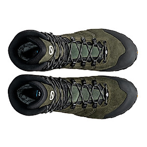 SCARPA Rush Polar GTX Waterproof Gore-Tex Synthetic Insulated Boots for Hiking and Trekking - Thyme Green - 10-10.5 Women/9-9.5 Men