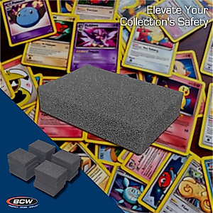 BCW Monster Pads - 20 Pack | Acid-Free Foam Inserts for Card Storage Boxes