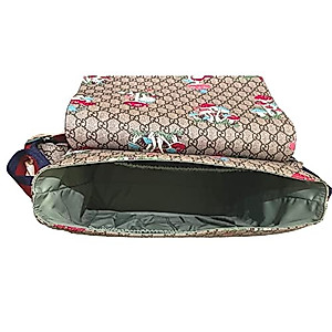 Gucci Supreme Mushroom Canvas Baby Diaper Changing Bag Italy Handbag New