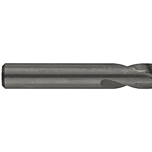Chicago Latrobe 150ASP High-Speed Steel Jobber Length Drill Bit, Black Oxide Finish, Round Shank, 135 Degree Split Point, 3/32" Size (Pack of 12)