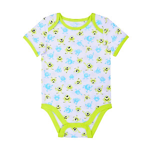 Disney Baby-Boys Donald Bodysuit and Bib, Red, 6-9 Months (Pack of 3)