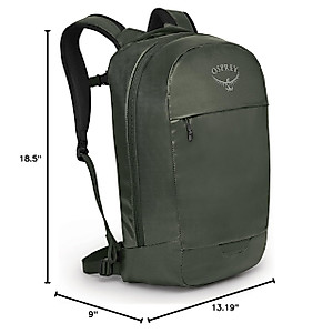 Osprey Transporter Panel Loader Laptop Backpack, Haybale Green