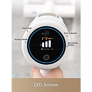 Dreametech Cordless Vacuum Cleaner, P10 Pro Vacuum Cleaner with 22Kpa Powerful Suction, 2 in 1 Lightweight Stick Vacuum for Hard Floor Pet Hair