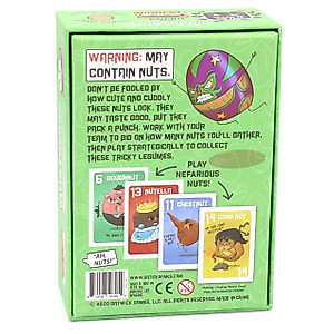 Mustachio- Mustaches Now Included, a Strategy Game of Trickery and Scheming Nuts, Funny Board Games for Teens and Family Night, Card Game for 2-6 Players