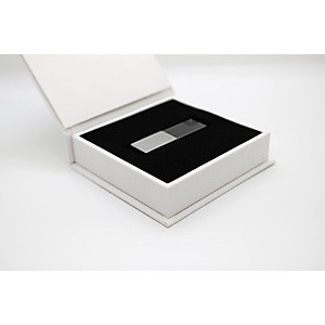 USB Flash Drive Box with Photo (White)