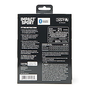 Honeywell Ademco Howard Leight Impact Sport Bluetooth 5.0 Electronic Shooting Earmuff (R-02548) Od Green