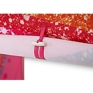 JoJo Siwa Loft Bed Tent - Curtain Set for Low Twin Loft Bed (Bed Sold Separately) by Delta Children