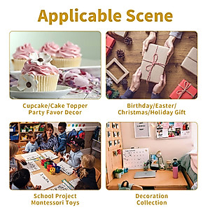 iftnotea 8PCS Small Dog Figurines for Kids Puppy Toy Figures with Shiba Inu Golden Retriever - Cake Toppers Christmas Birthday Gift for Toddlers