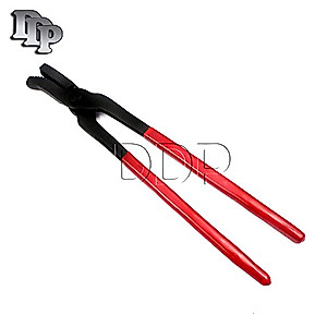 DDP Farrier's HOOF Nail Clincher 13" Steel RED Coated Handle