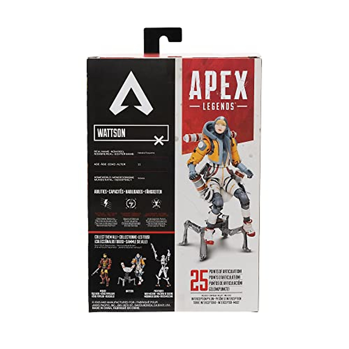 Apex Legends Wattson 6-Inch Collectible Action Figure