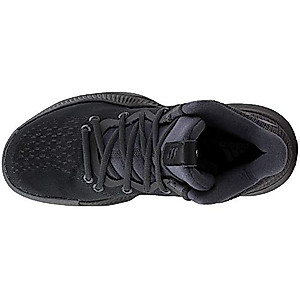 adidas Boy's Mad Bounce J Basketball Shoe, Utility Black/Black/Grey, 6.5 M US Big Kid