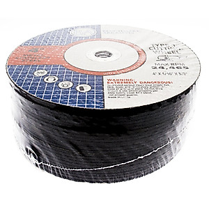 Benchmark Abrasives 4 Inch Grinder Cut Off Wheels Aluminum Oxide Thin Type 1 Angle Grinder Cutting Disc for Metal, Stainless Steel - with 3/8" Arbor Hole, Fast Grinder Cutting Wheel - 25 Pack