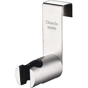 Toilet Shower Kit 2 Functions Supercharge Handheld Bidet Sprayer 304 Stainless Steel Hand Shower Brushed Bidet Toilet Sprayer Suitable for Bathroom