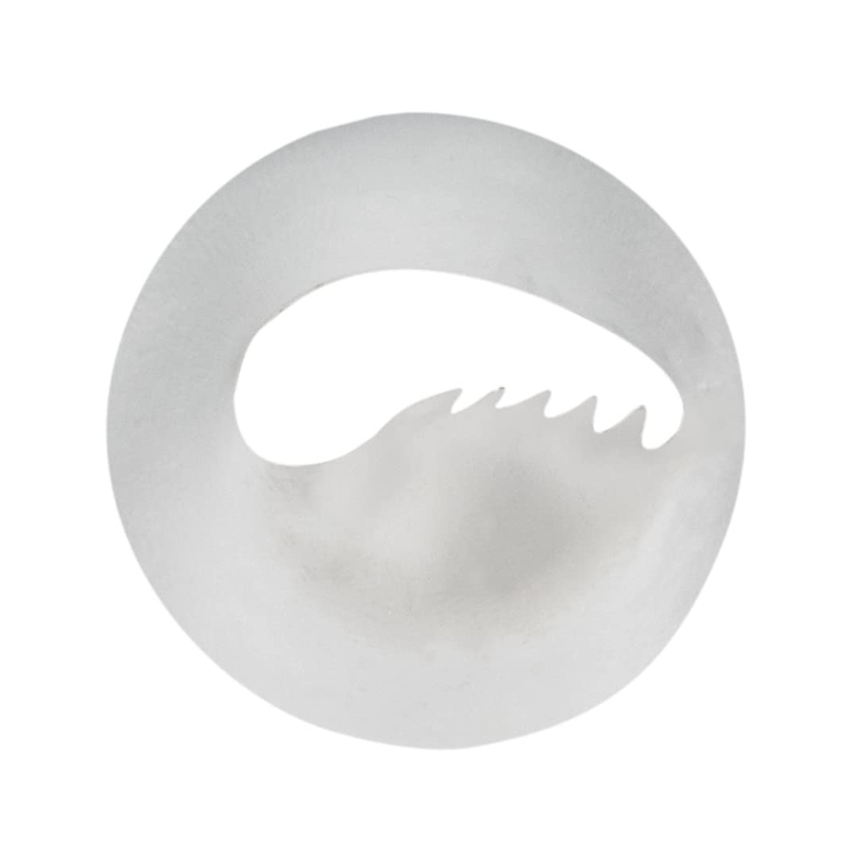 Restaurantware Pastry Tek Leaf Icing Tip 1 Reusable Piping Tip - #65 Dent-Resistant Stainless Steel Decorating Cake Tip Dishwasher-Safe Decorate Cupcakes Cakes or Cookies